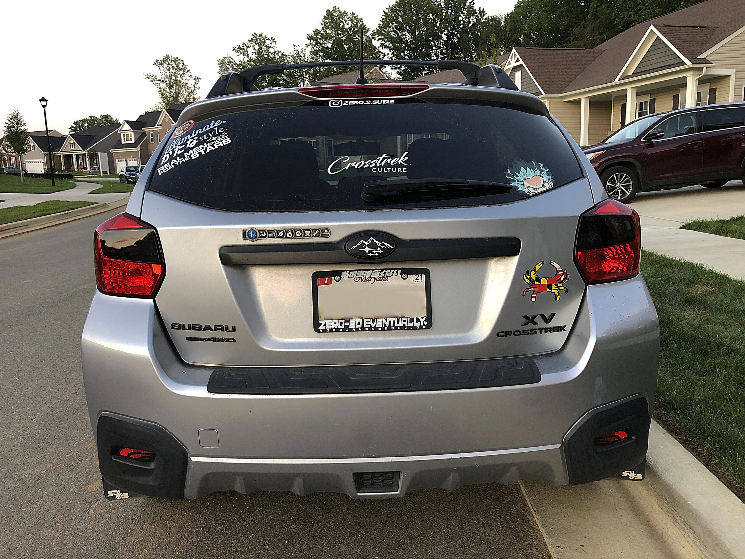 Blackout Taillight Tint Overlays for 2013-16 Subaru Impreza Hatchbacks ...