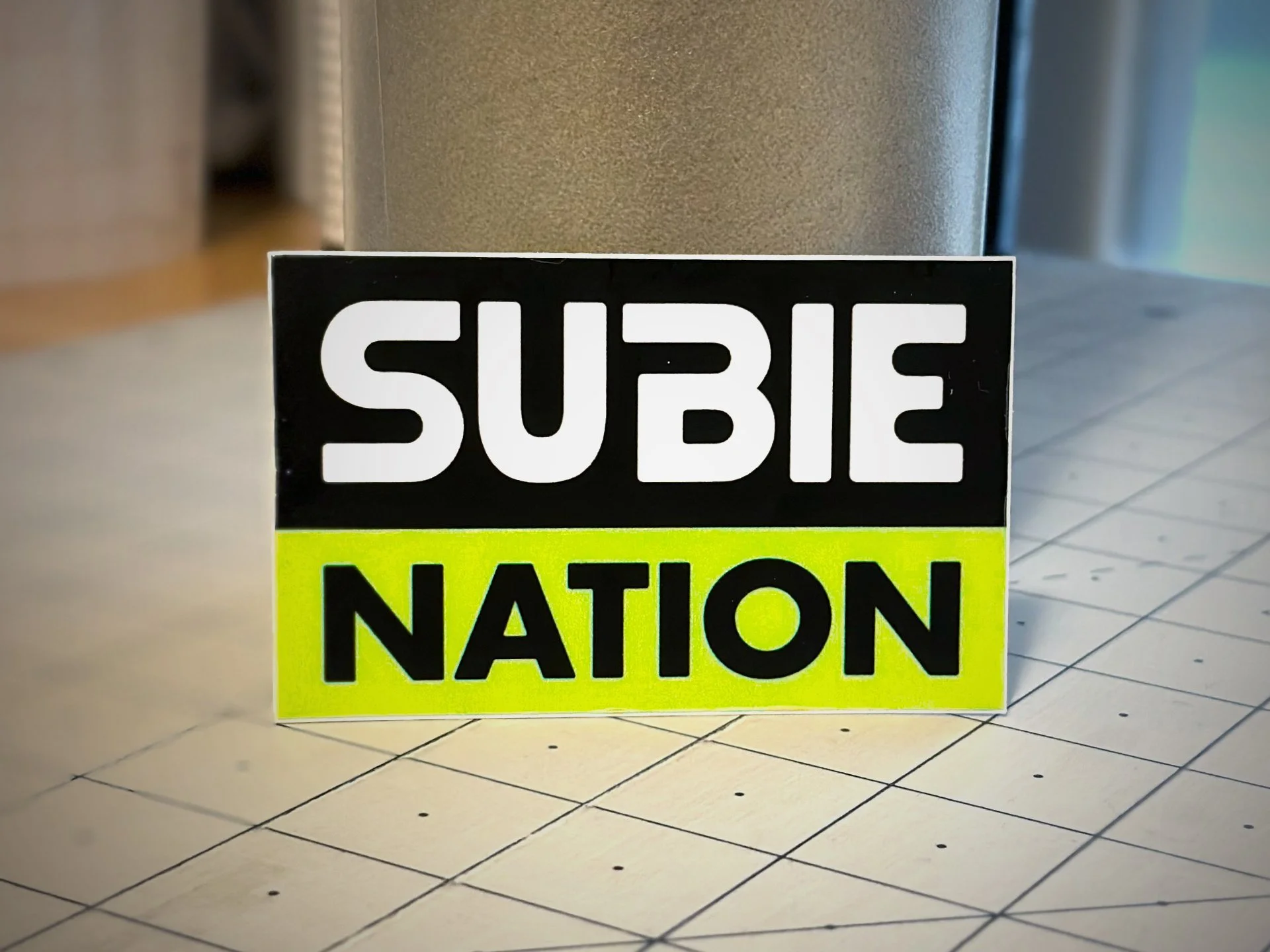 Subie Nation Stickers — Accentrek Designs