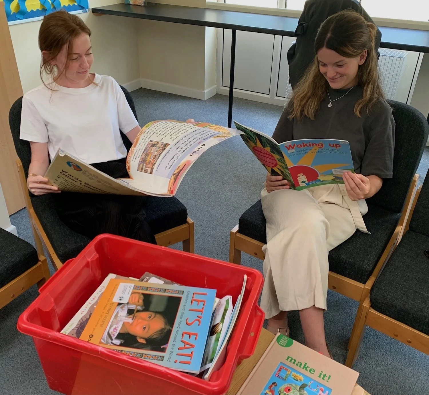 Last week Louise and Sarah had an enjoyable time working with the Poole ...