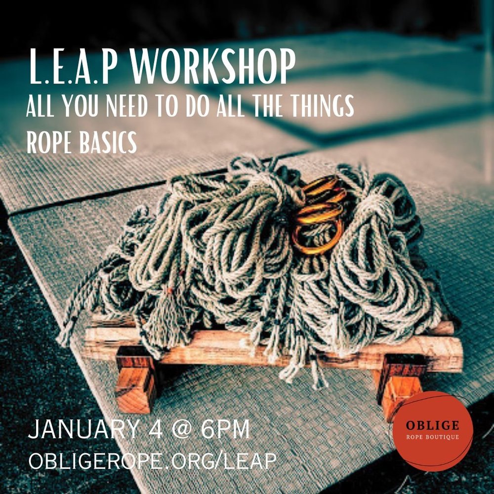 Calendar Events — Oblige Rope, Kink, Art Boutique