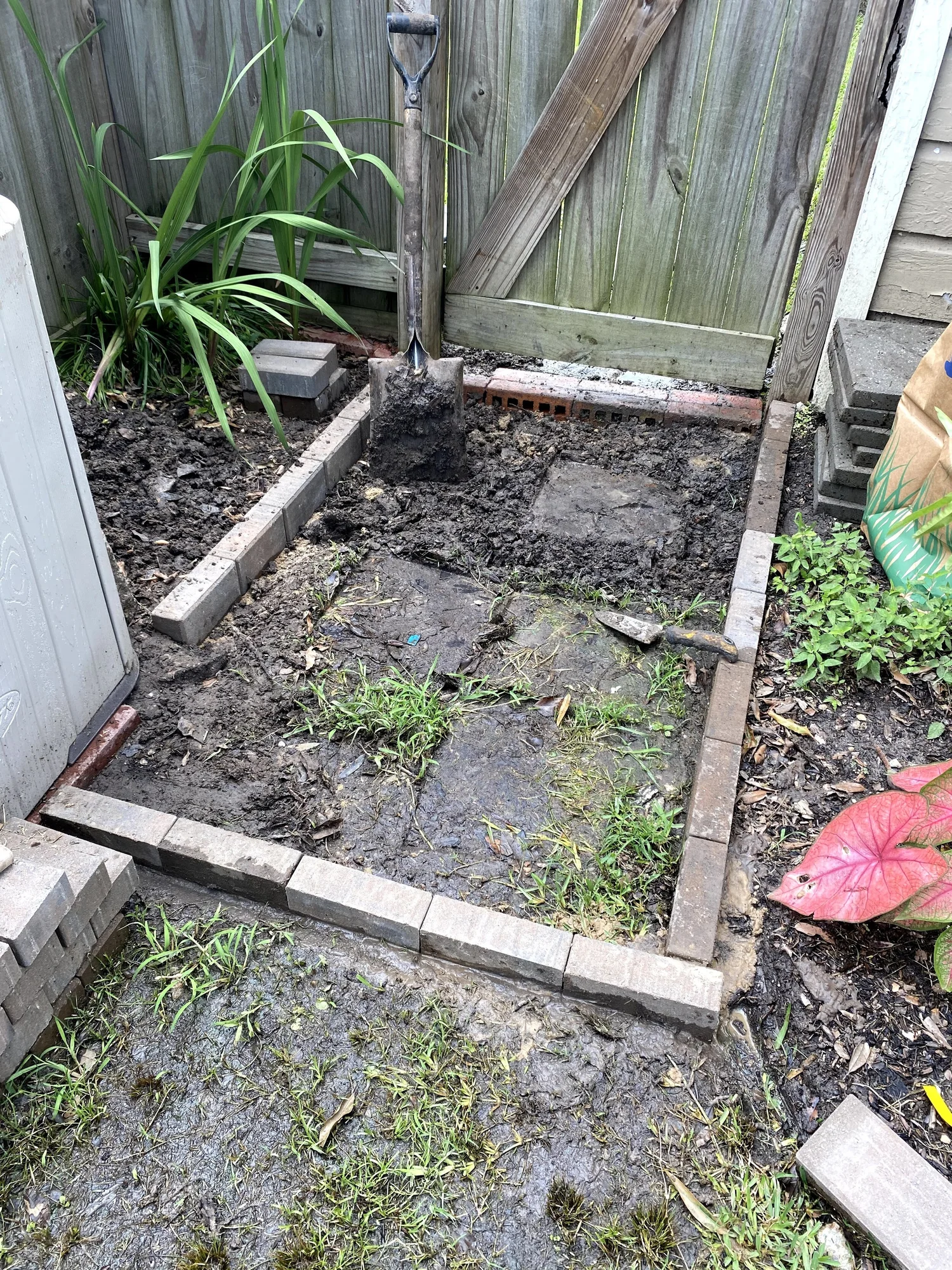 From Muddy Mess to Paver Walkway — Sarah King Creates