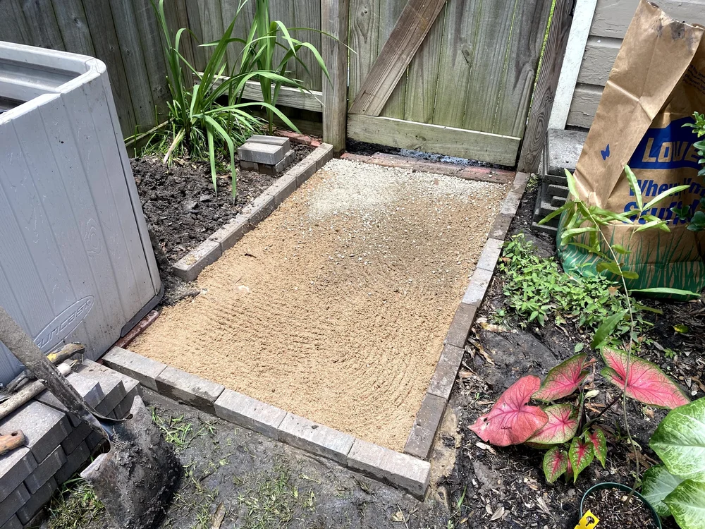 From Muddy Mess to Paver Walkway — Sarah King Creates
