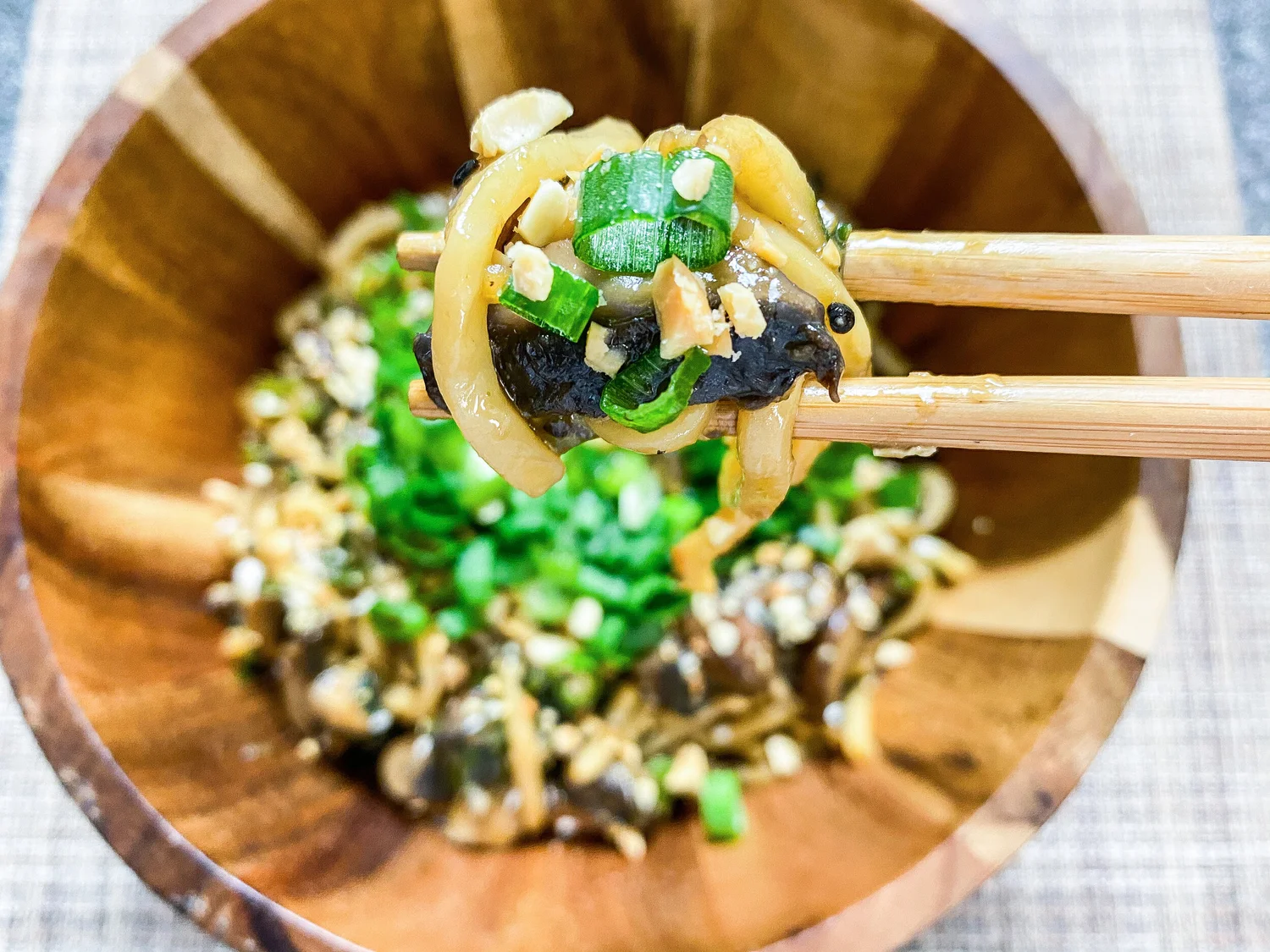Sesame Mushroom Noodles — Plant Based Livin'
