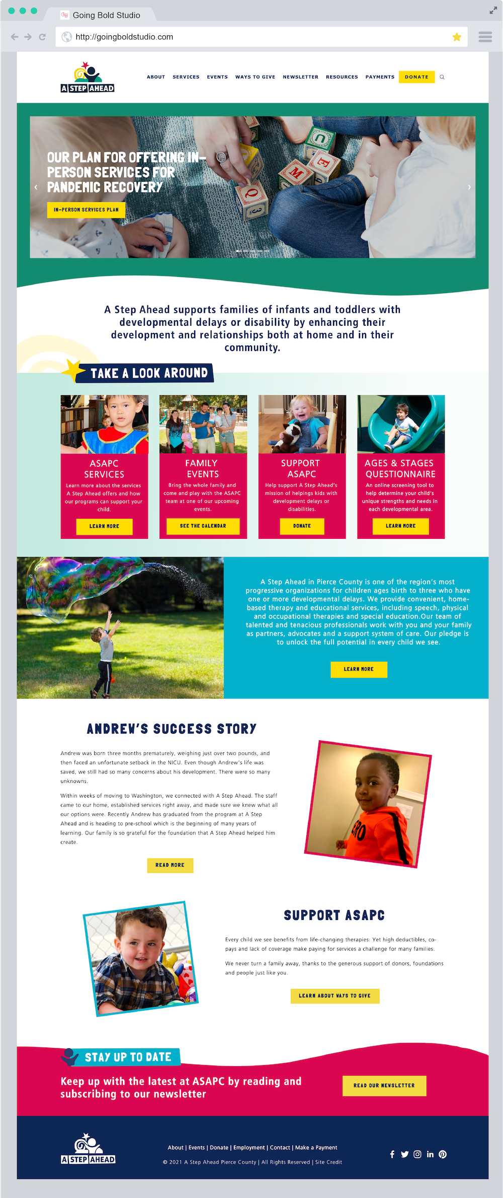 Squarespace Website Gallery — Going Bold Studio | Social Media ...