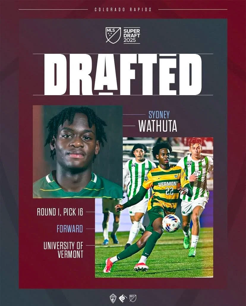 Sydney Wathuta Joins Colorado Rapids! First Round Pick in MLS SuperDraft — New Frontier Soccer Club