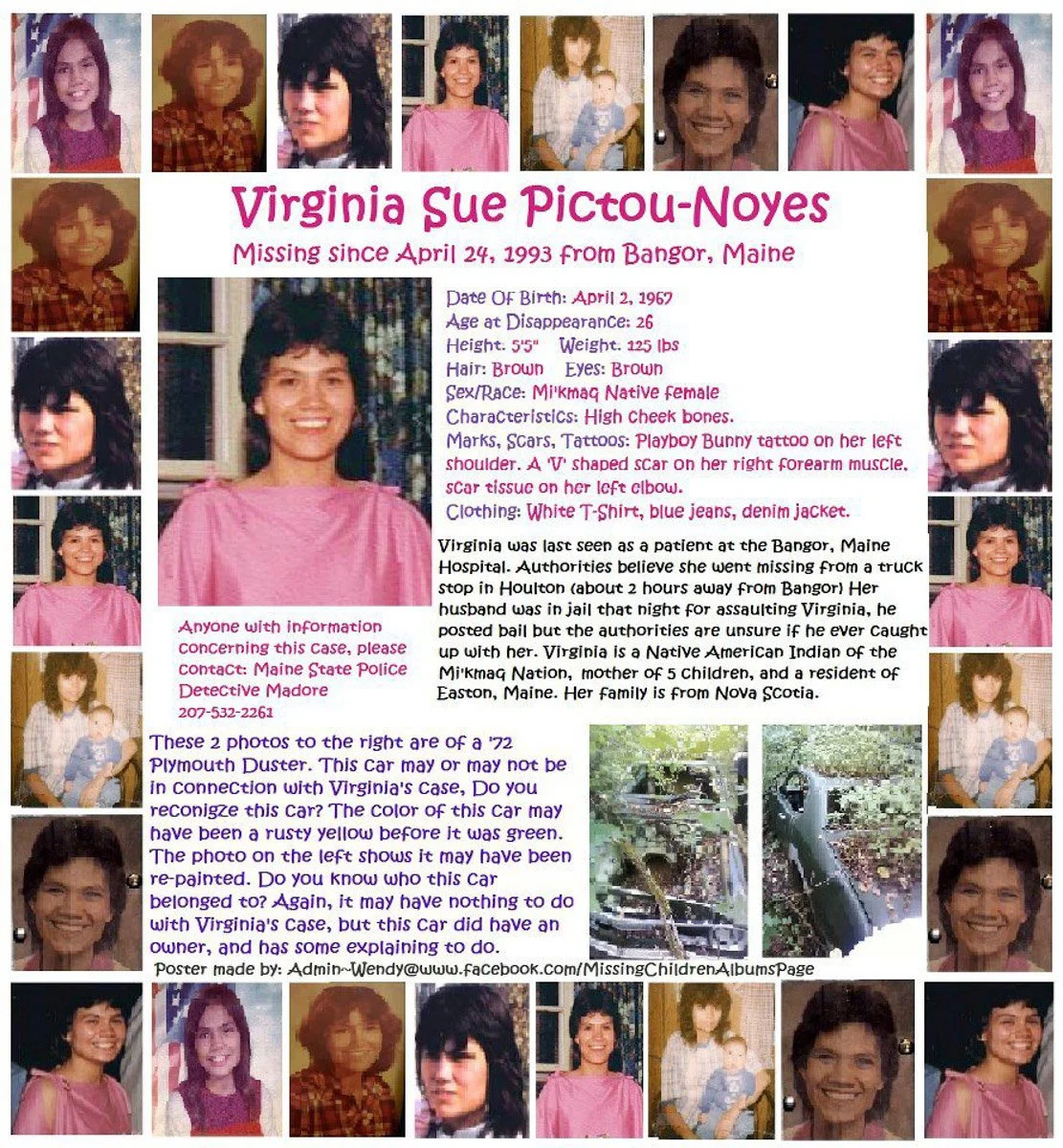 Virginia Pictou Noyes: Missing in Maine — Murder, She Told: Maine & New ...