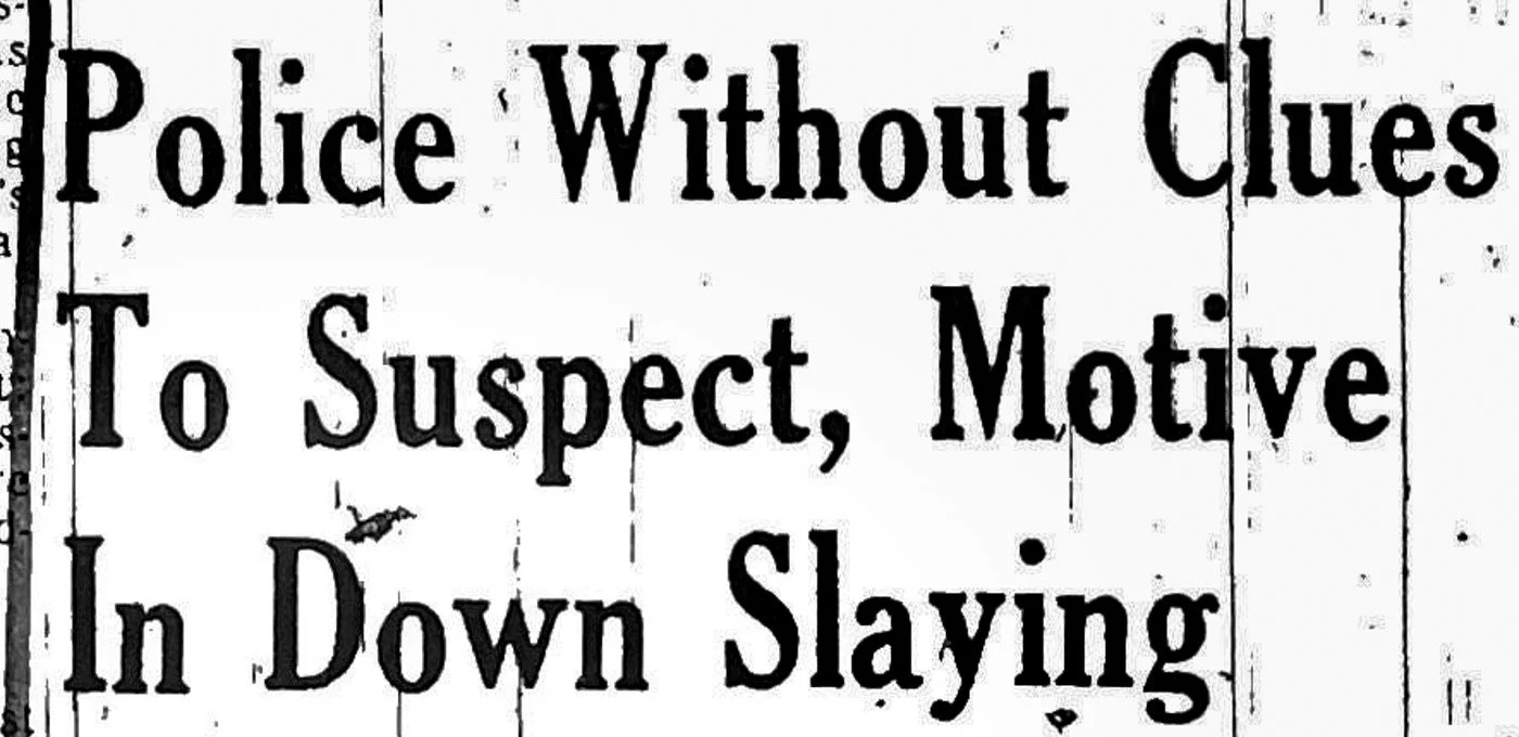 Dennis Down: 1958 Maine Cold Case — Murder, She Told: Maine & New ...