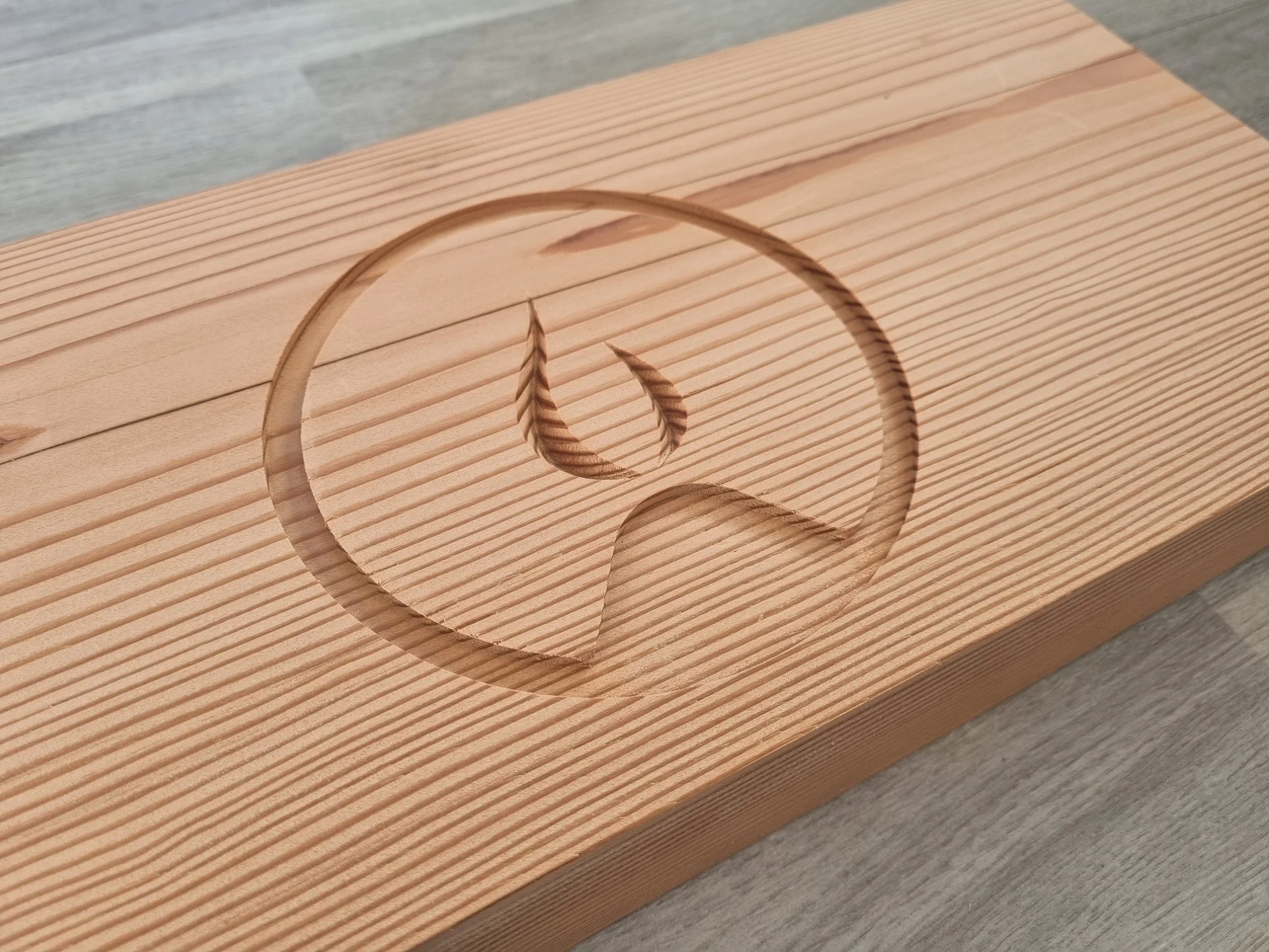 CNC Carved Logo for SMA — threadbuilt