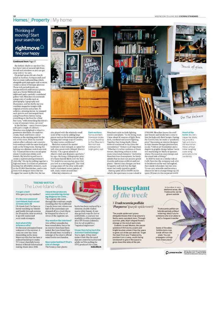 Press — Alex Interior Design | London | Interiors designed well.