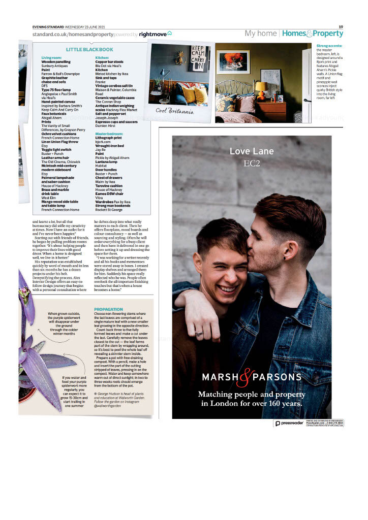 Press — Alex Interior Design | London | Interiors designed well.