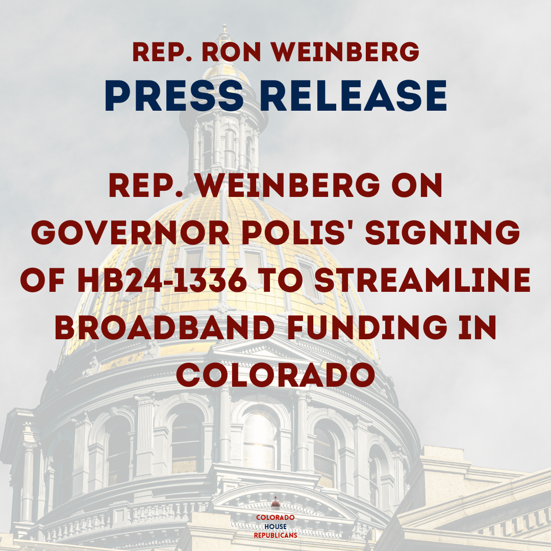 Ron Weinberg — Colorado House Republicans