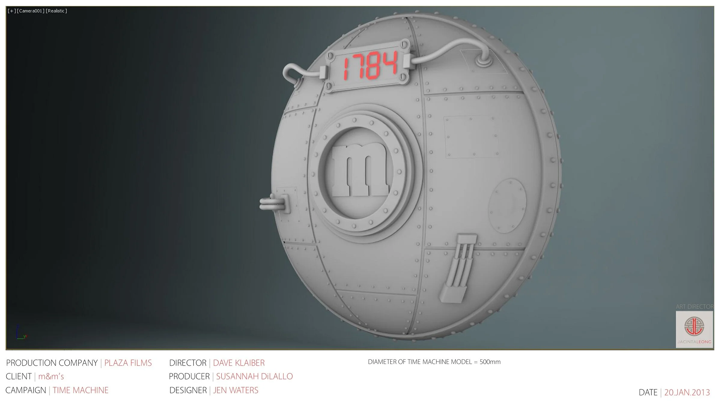 m&m's TIME MACHINE — Jacinta Leong Production Design