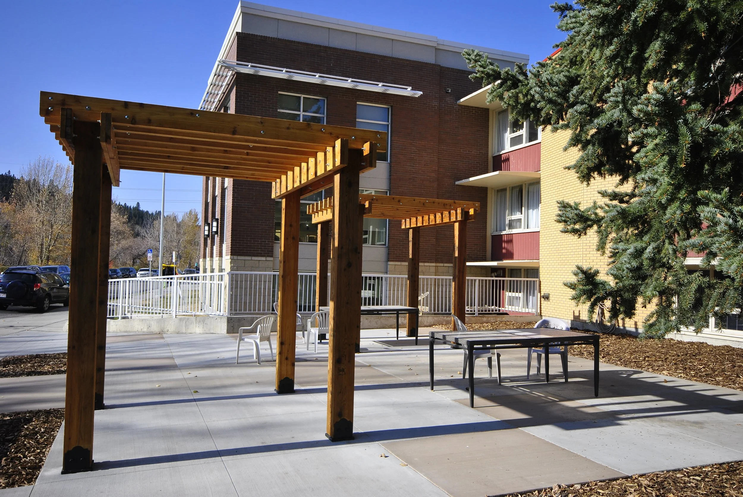 Bow View Manor Courtyard Renovations — The Tula Project