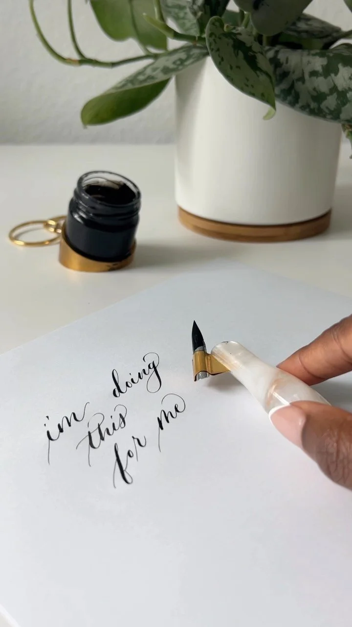 Virtual Modern Calligraphy & Brush Lettering Workshops — Amanda Reid ...