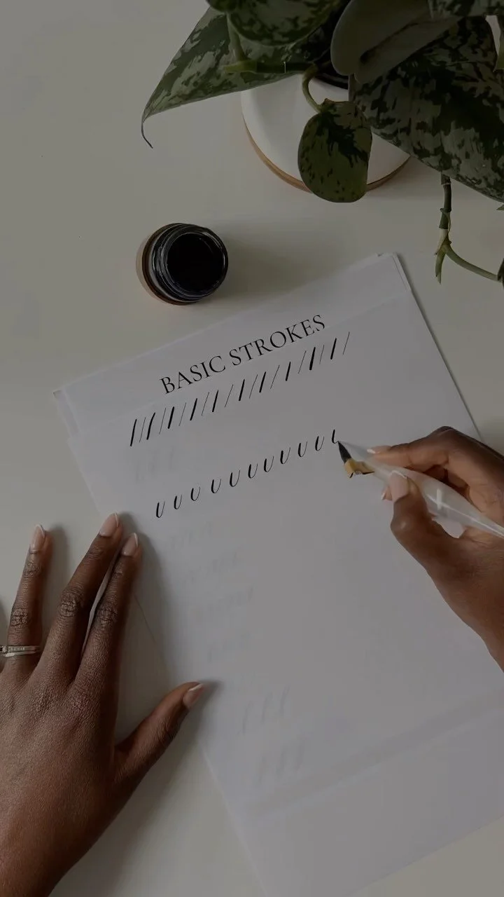 Virtual Modern Calligraphy & Brush Lettering Workshops — Amanda Reid ...