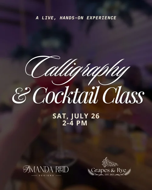 Virtual Modern Calligraphy & Brush Lettering Workshops — Amanda Reid ...