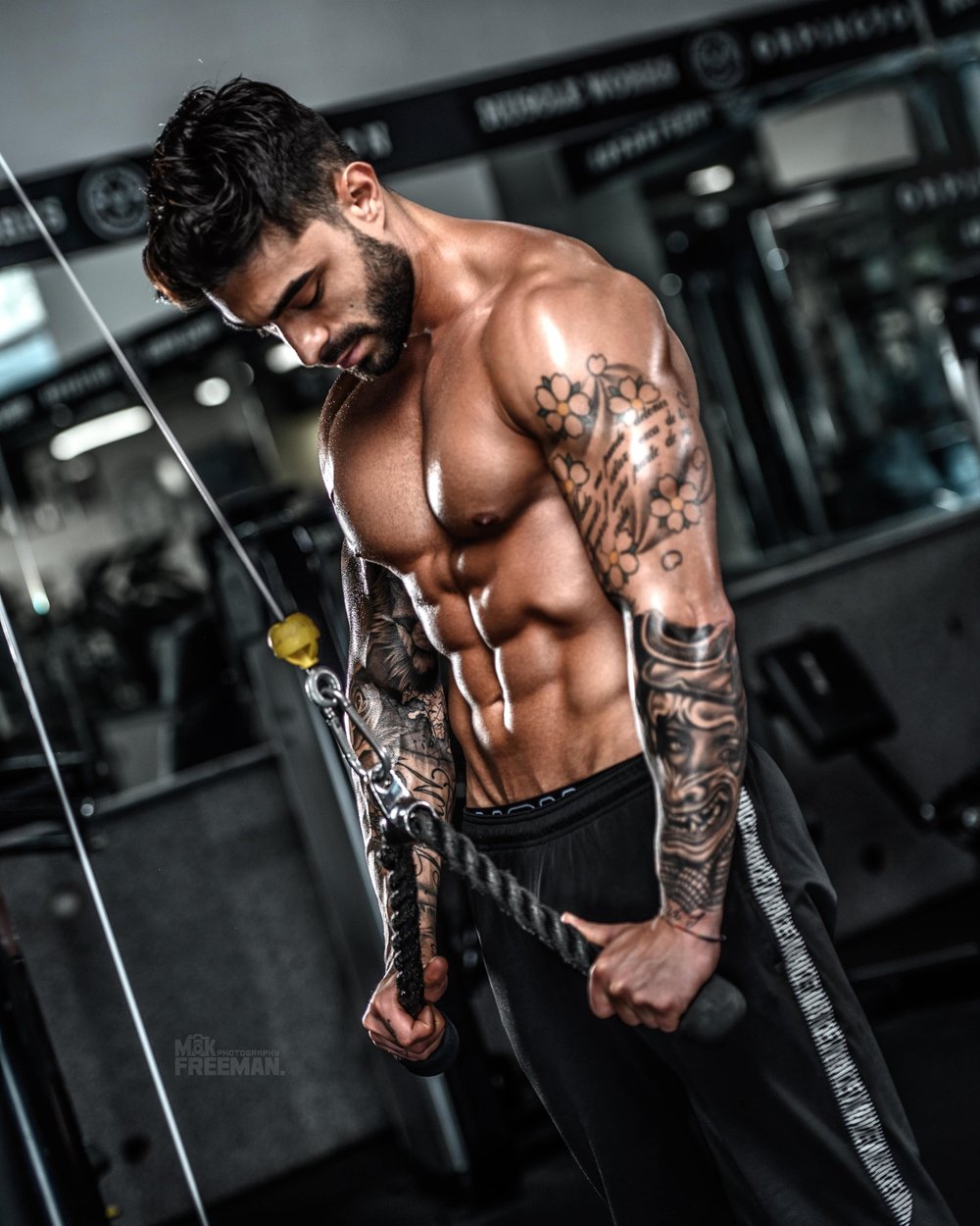 Male Fitness models photographer portfolio — Mak Freeman Photography