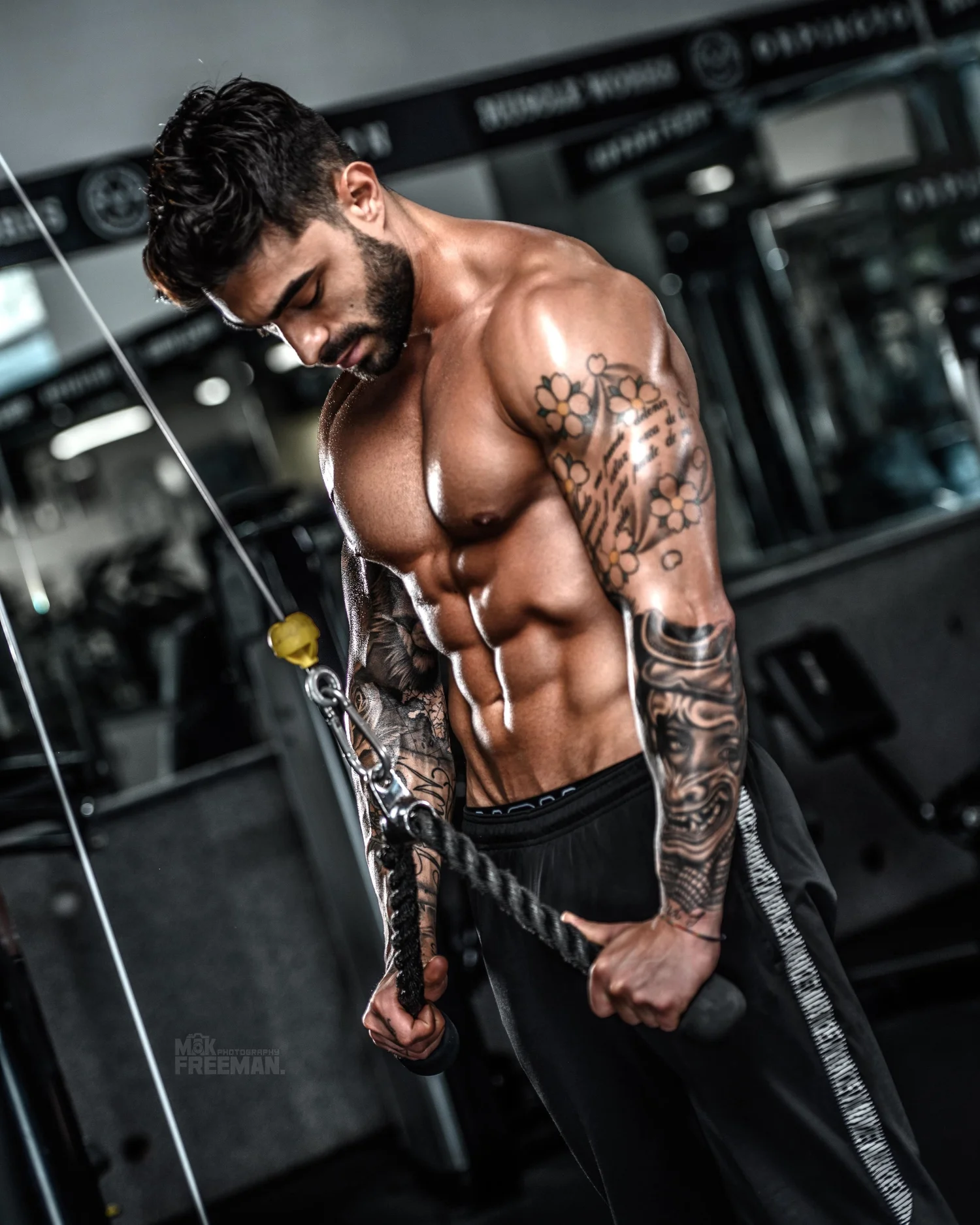 Male Fitness models photographer portfolio — Mak Freeman Photography