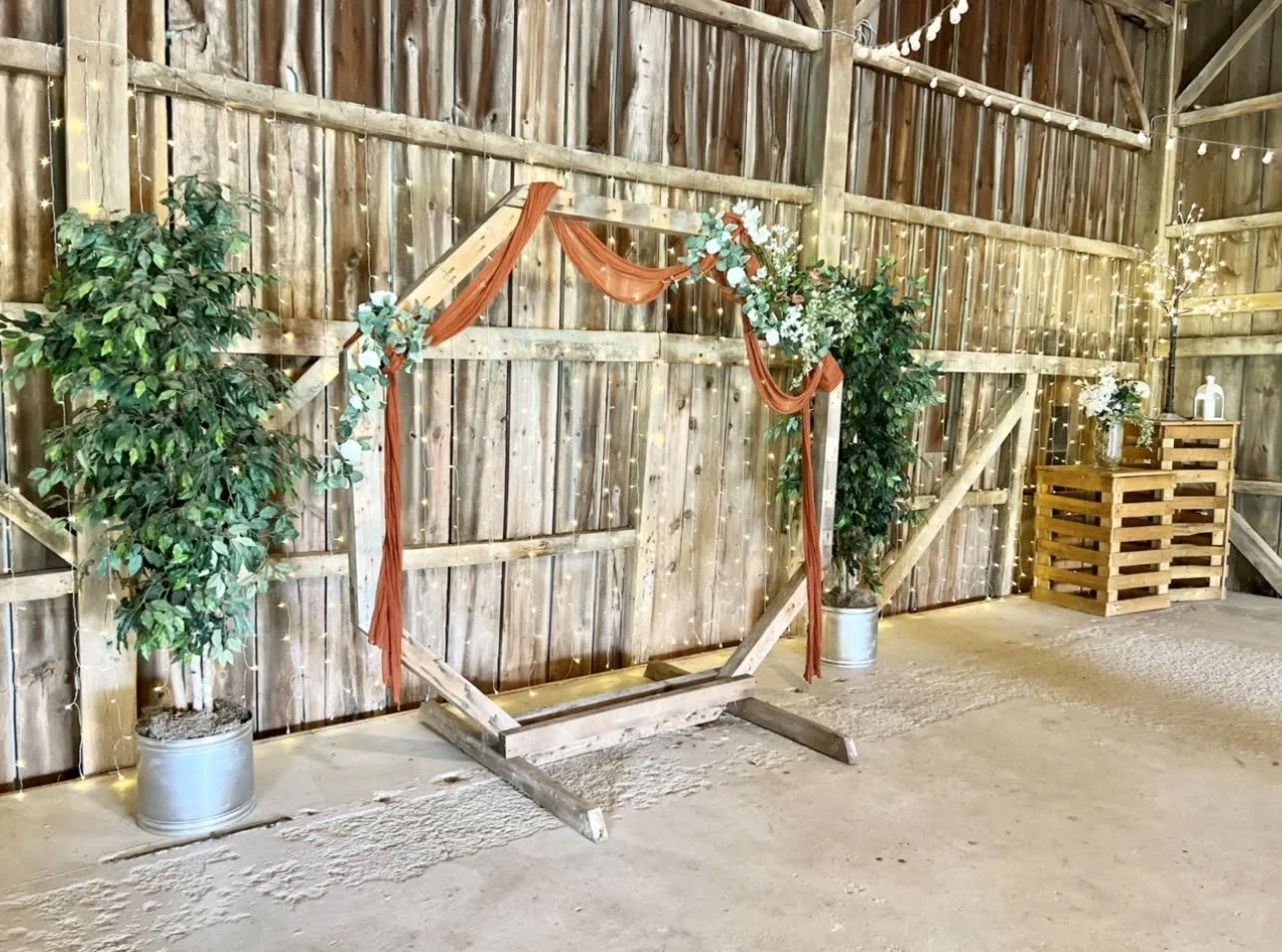 The Wedding Barn — Honey Birch Farm