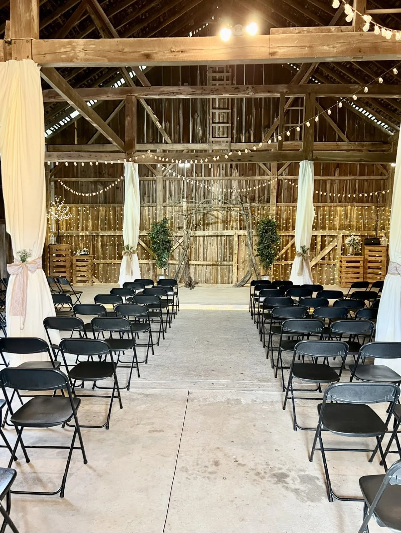 The Wedding Barn — Honey Birch Farm