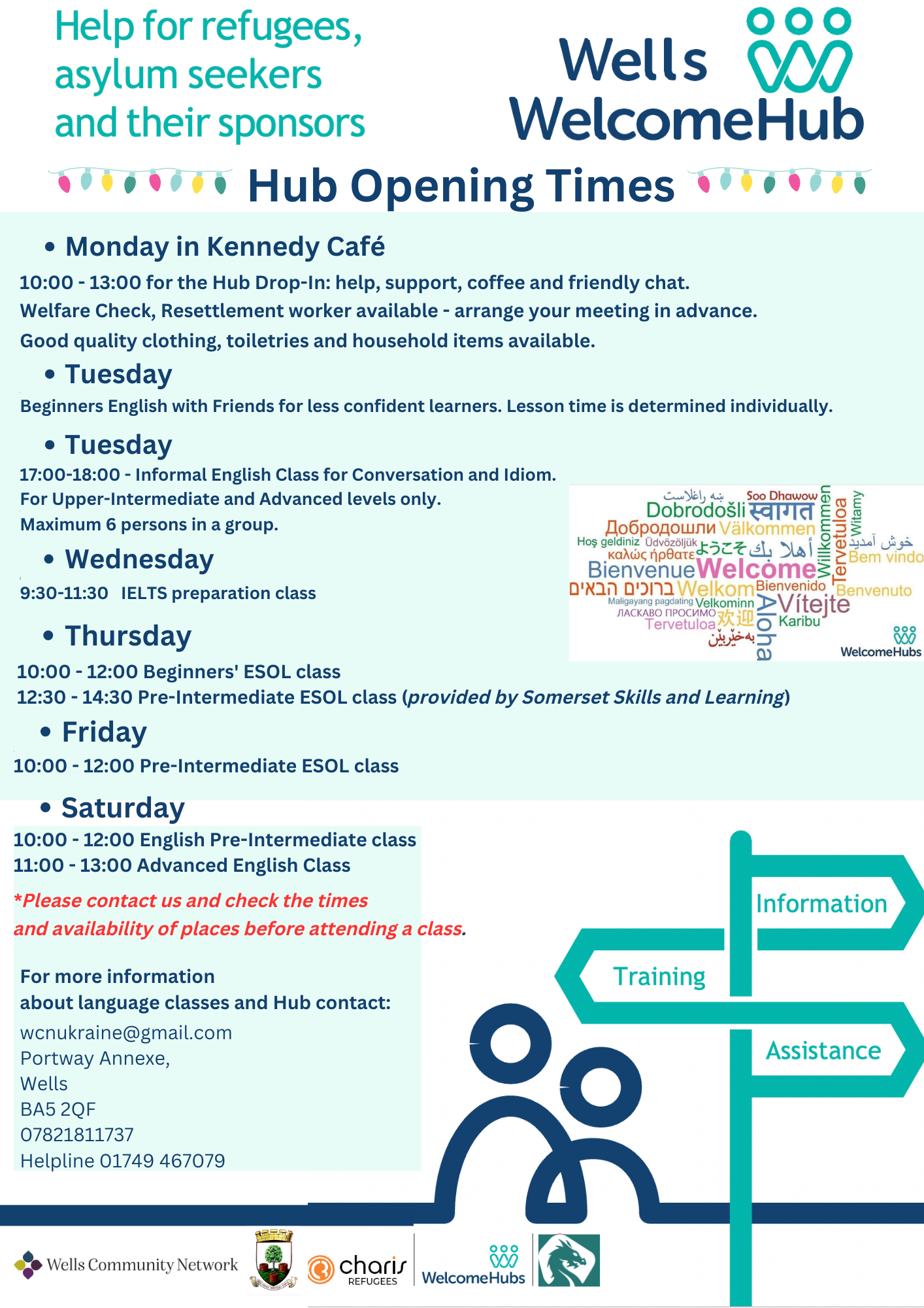 Wells Welcome Hub — Wells Community Network