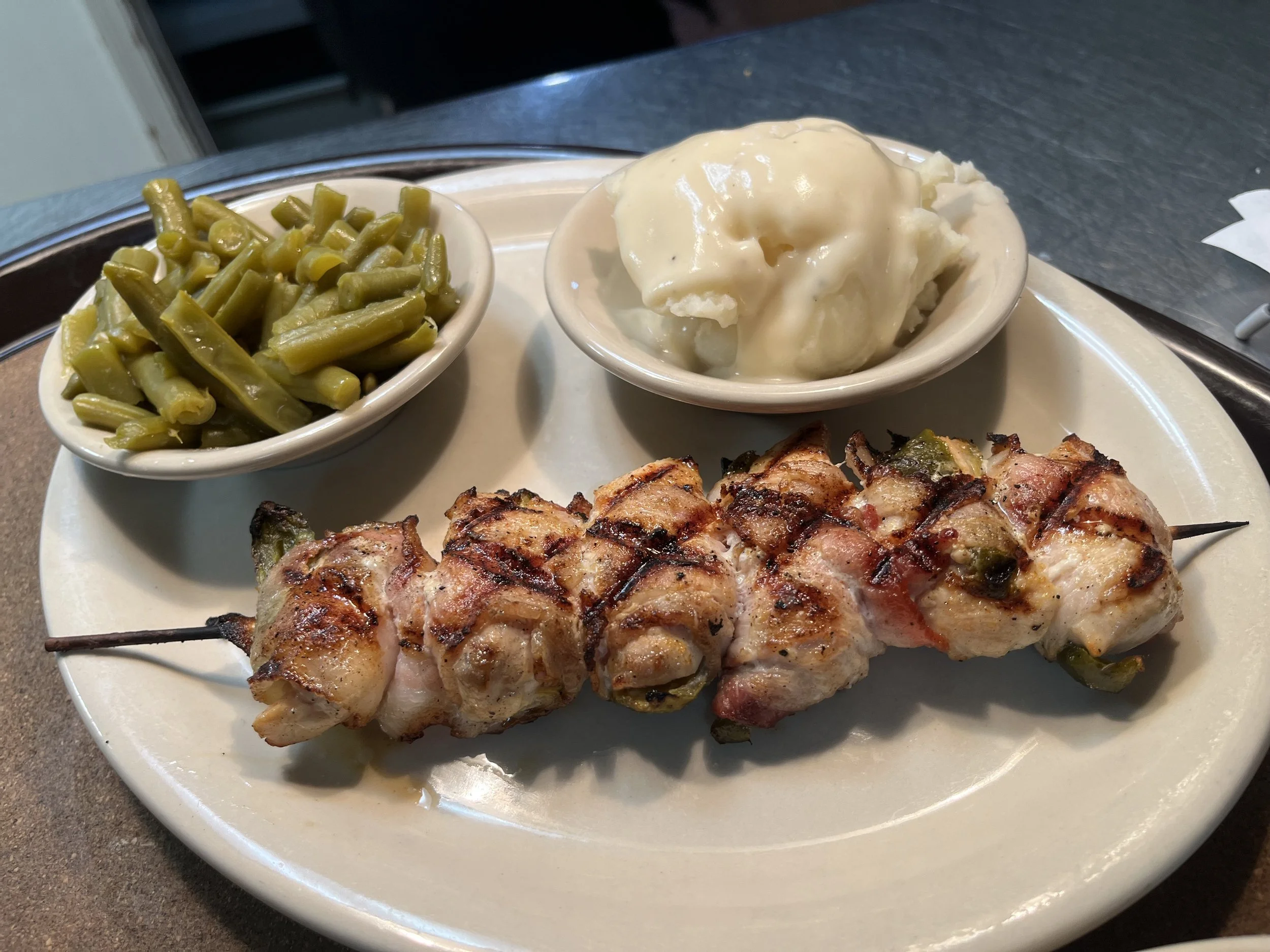 Menu — Back Street Restaurant