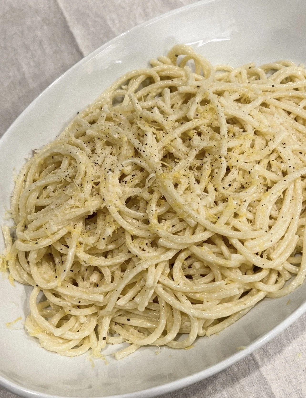 Pasta Al Limone — Lauren Elizabeth