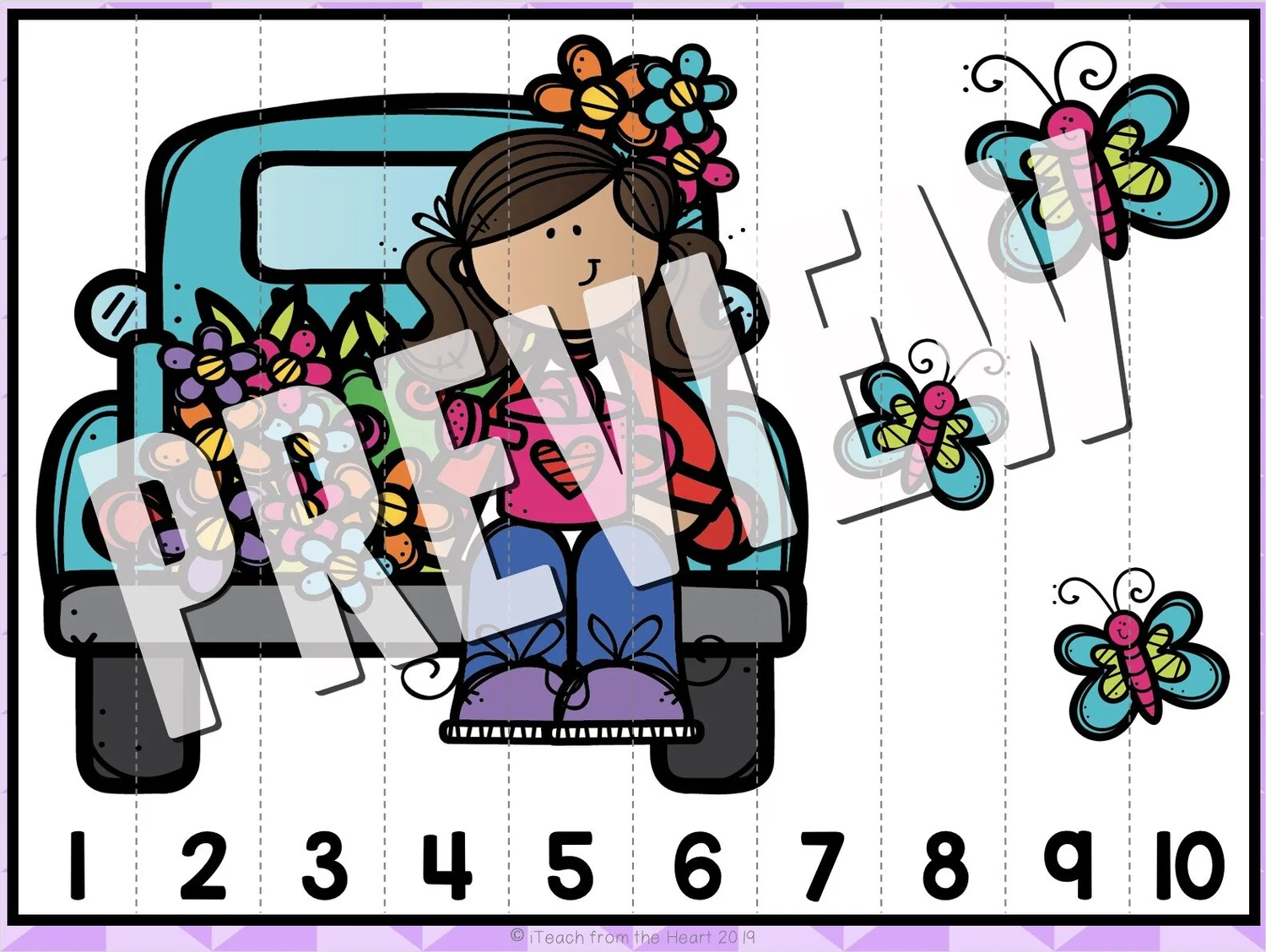 4 Ways to Use a Spring Math Center Activity in Kindergarten — Chanty Macias