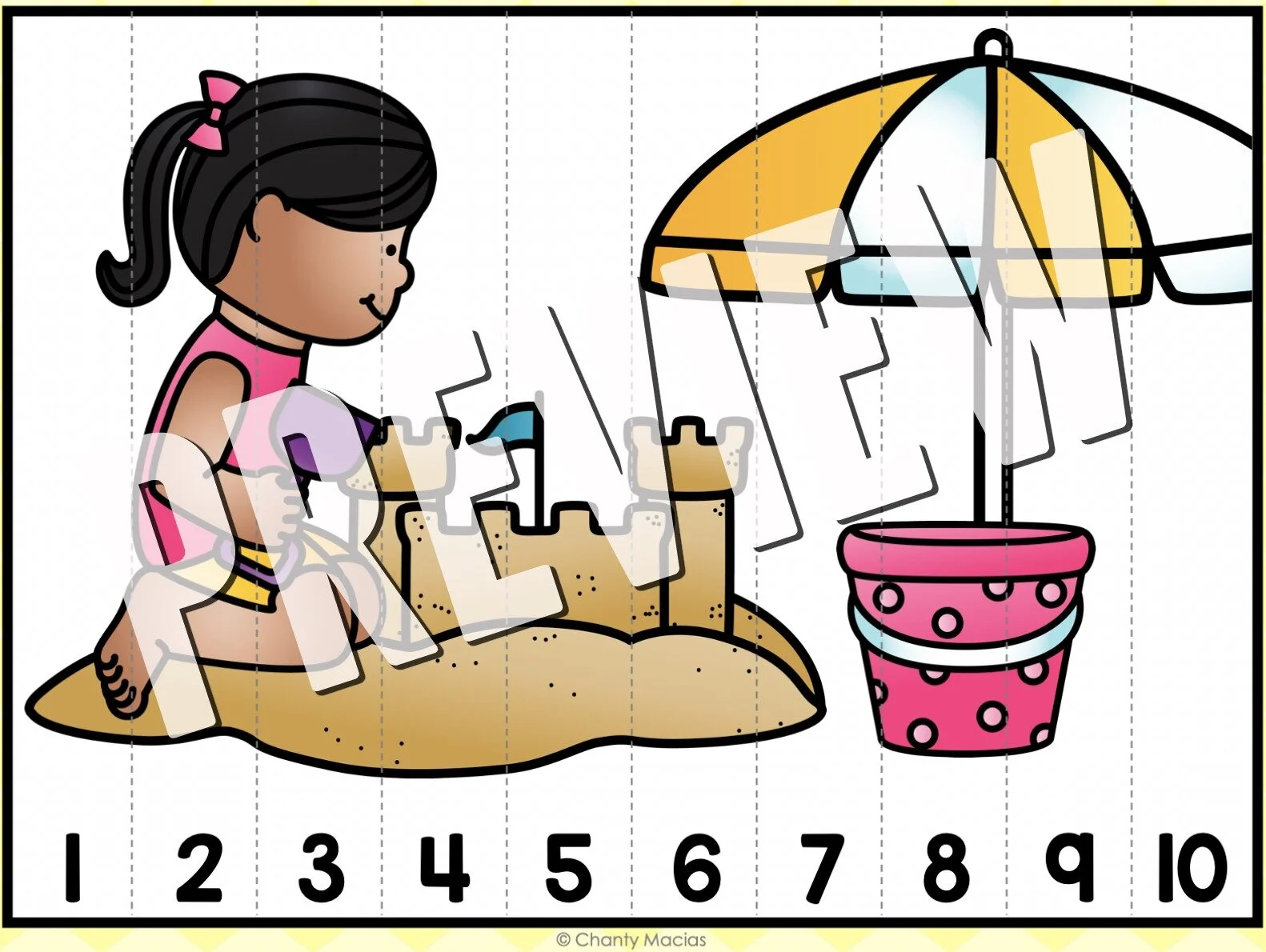 4 Super Fun Ways to Use a Summer Beach Math Center Activity That Will ...