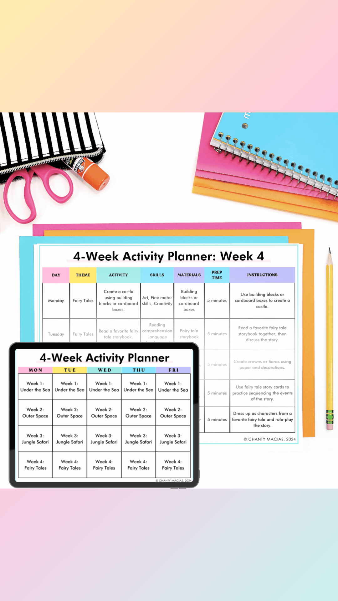 Chanty Macias | Toddler and Preschool Activities