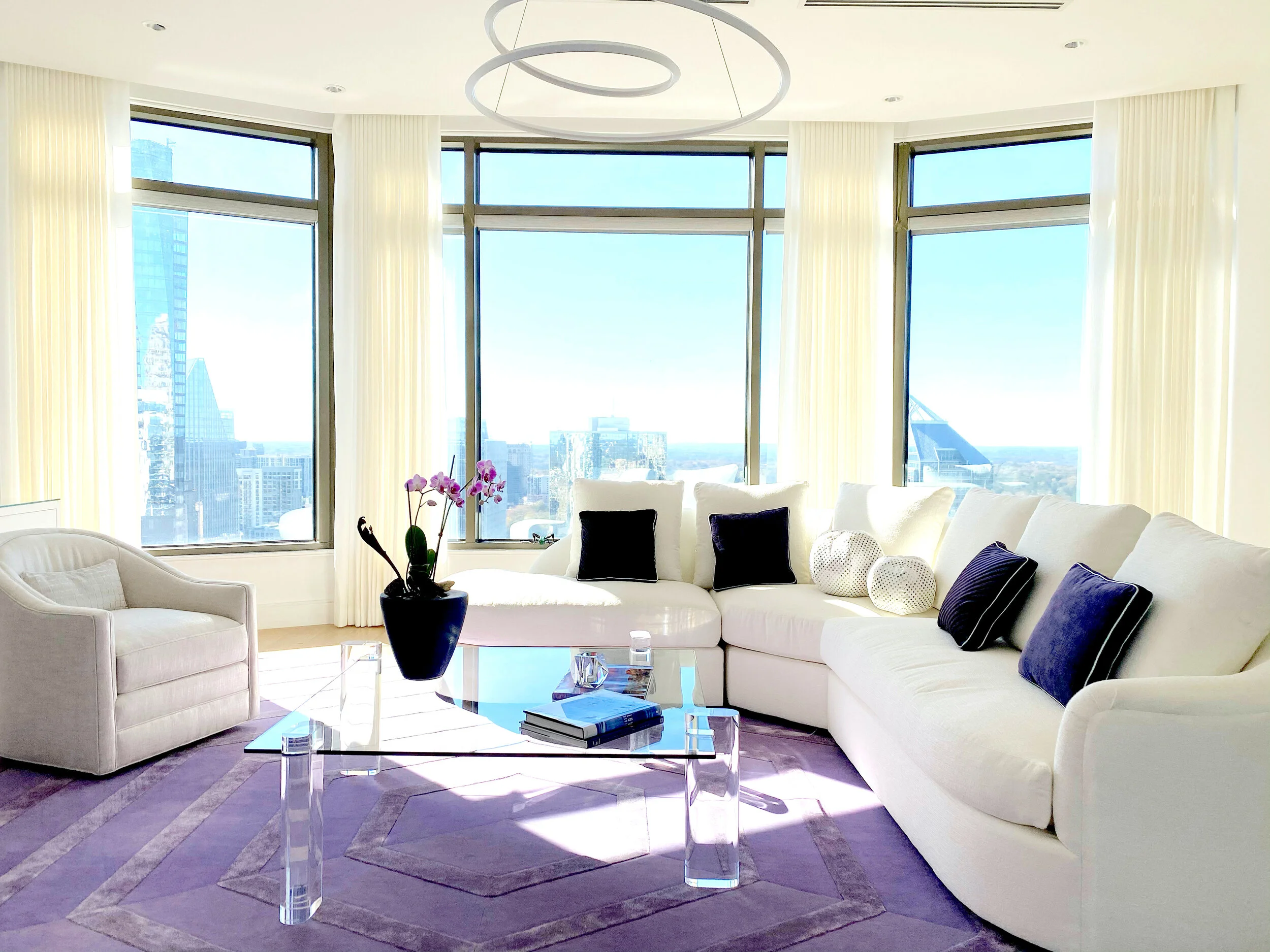 Luxury window treatments — Jim Davis Designs