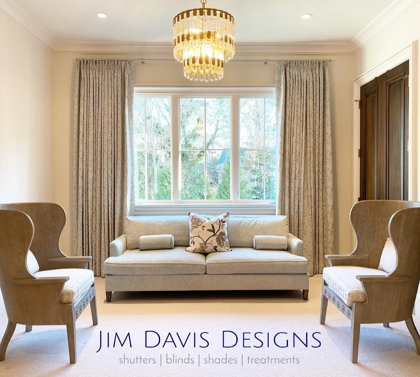 Jim Davis Designs: Sophisticated Window Treatments for your Home
