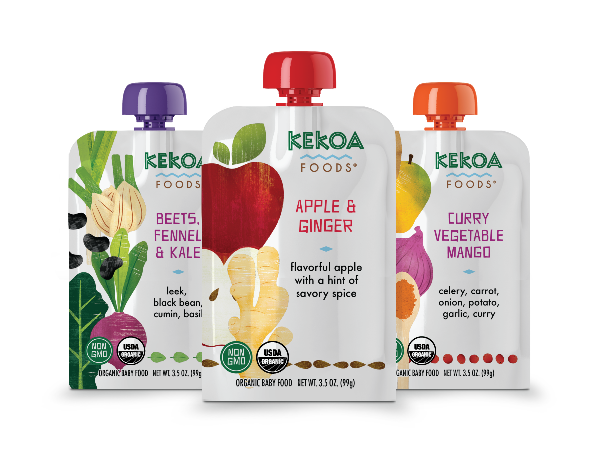 Kekoa Foods - Babies Learning to Eat Healthy For Life