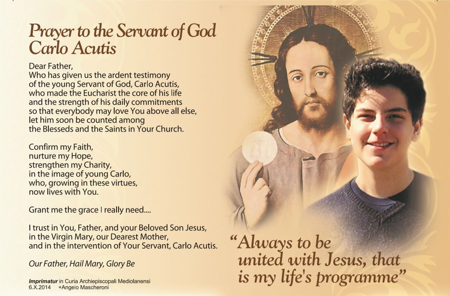 Young Adult Evening Prayer On Wednesday • Blessed Carlo Acutis • Tara