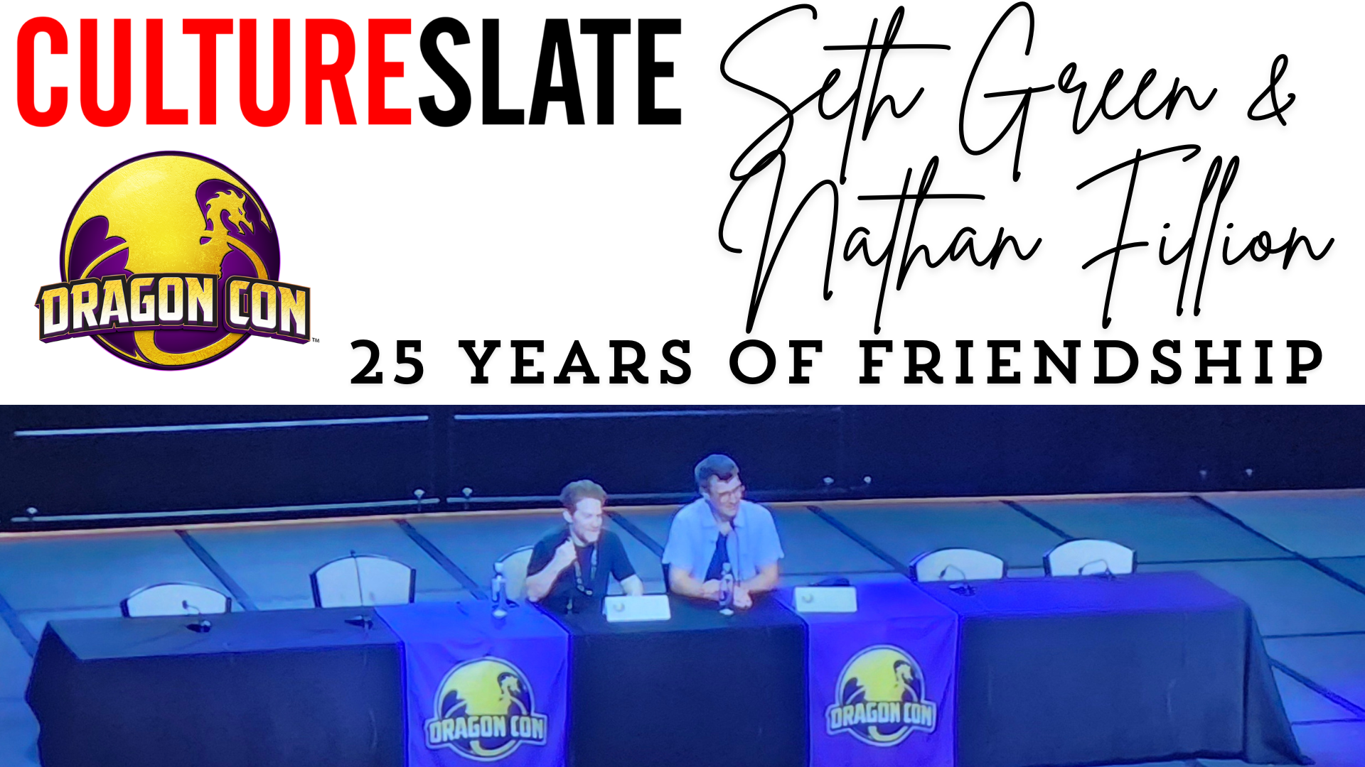 Nathan Fillion And Seth Green: 25 Years Of Friendship In 1 Hour On The ...