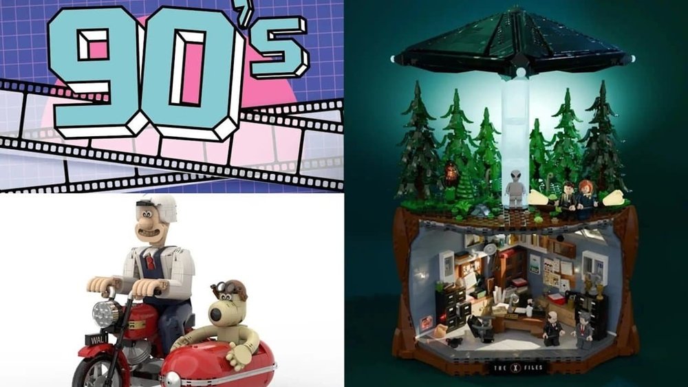 LEGO Throwback Contest, 90s Themed, To Release 'Wallace & Gromit' And ...