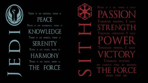 Sith Vs The Jedi Order: Two Sides Of The Same Coin — CultureSlate
