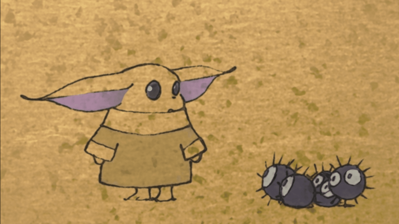 'Zen: Grogu And Dust Bunnies' Is The Grogu/Studio Ghibli Crossover We ...