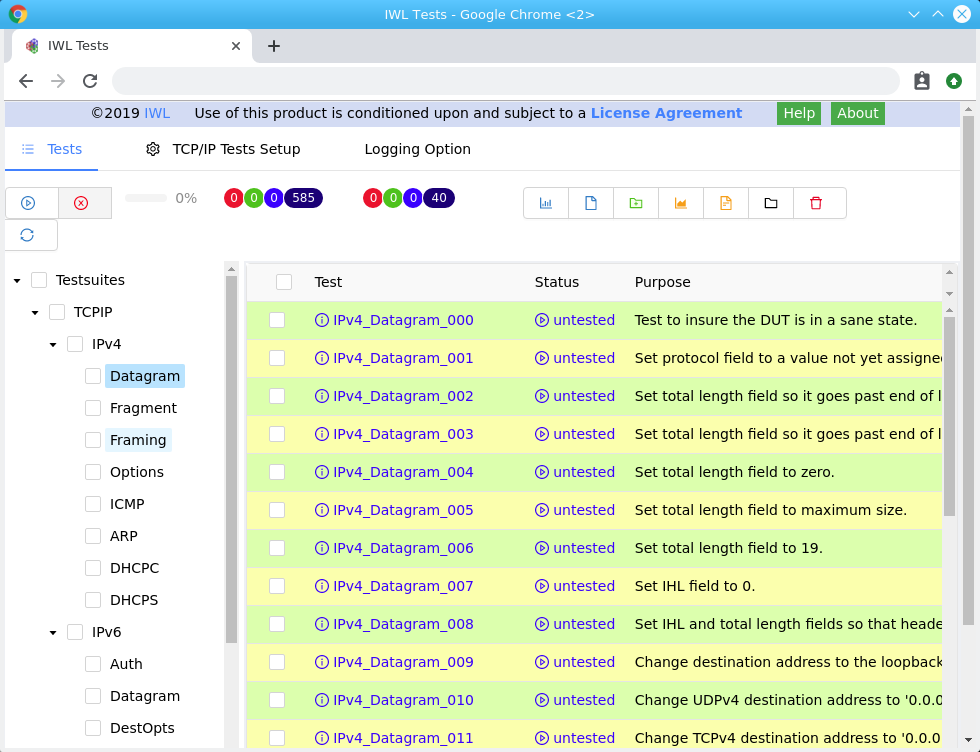 IPv4 & IPv6 Test Suite | IP Network Emulation & Tests | IWL