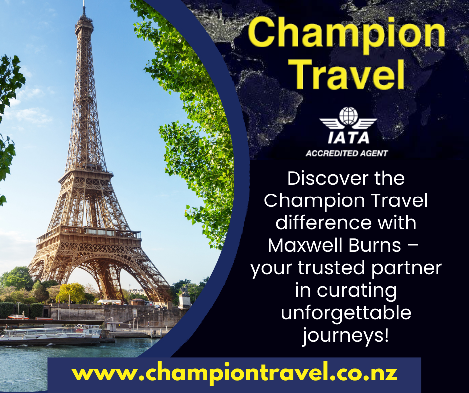 Champion Travel — Explore Ahuriri, New Zealand