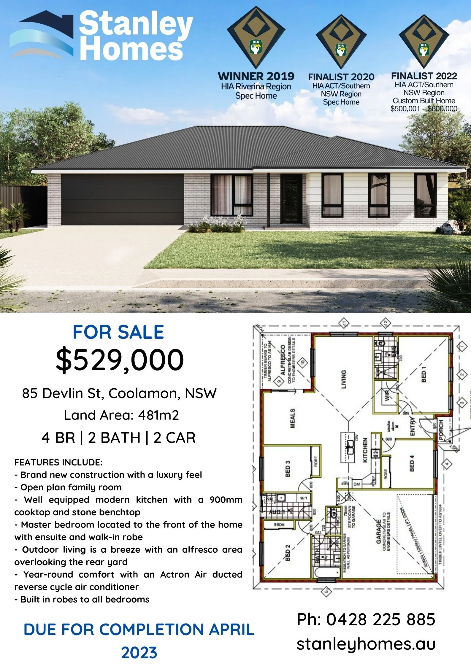 House + Land — Stanley Homes | Wagga Wagga