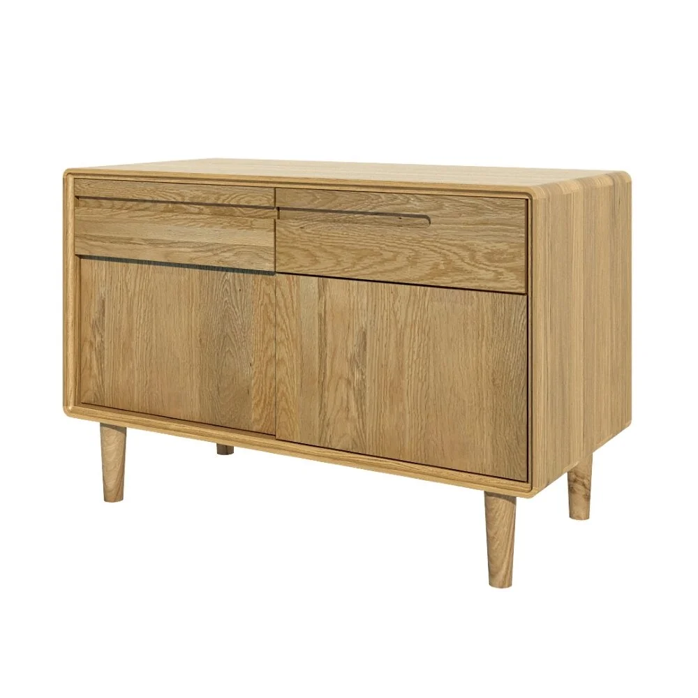 scandic skara oak sideboard 3 door — Studio One Furniture