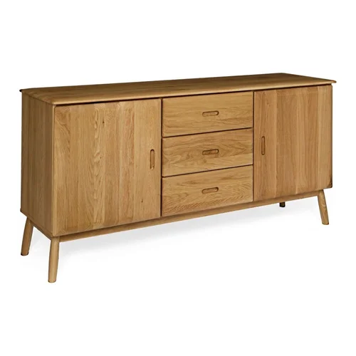 scandic skara oak sideboard 3 door — Studio One Furniture