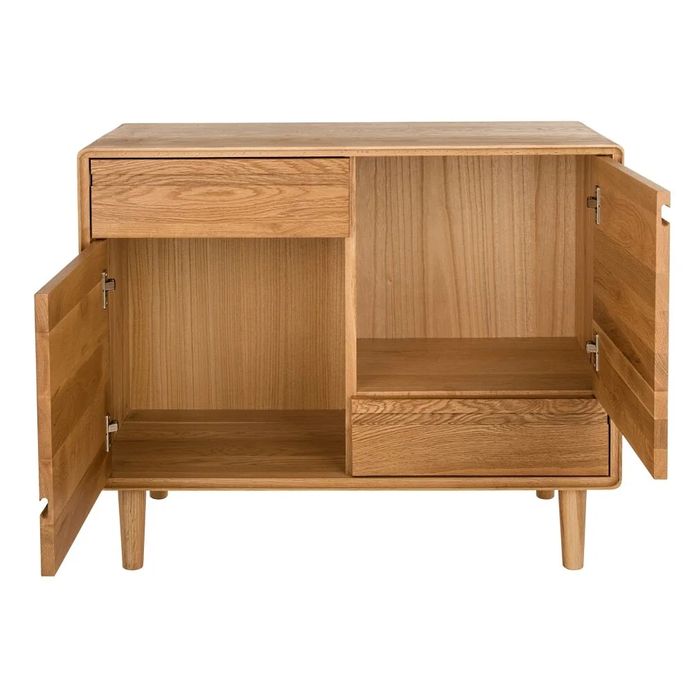 scandic skara oak sideboard 3 door — Studio One Furniture