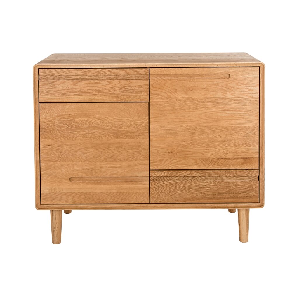 scandic skara oak sideboard 3 door — Studio One Furniture