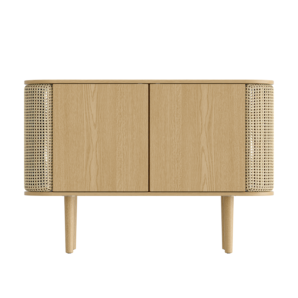 scandic skara oak sideboard 3 door — Studio One Furniture