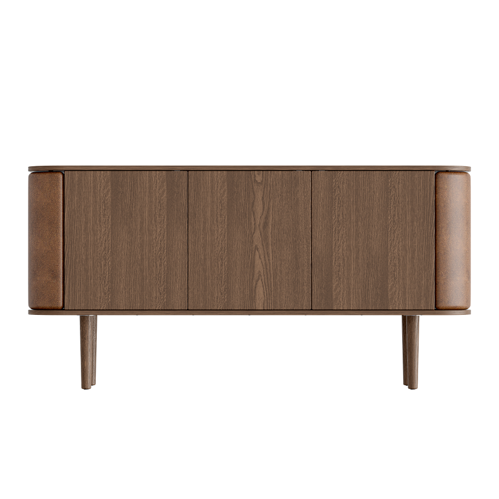 scandic skara oak sideboard 3 door — Studio One Furniture