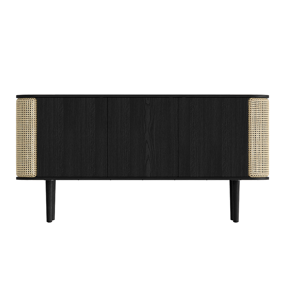 scandic skara oak sideboard 3 door — Studio One Furniture