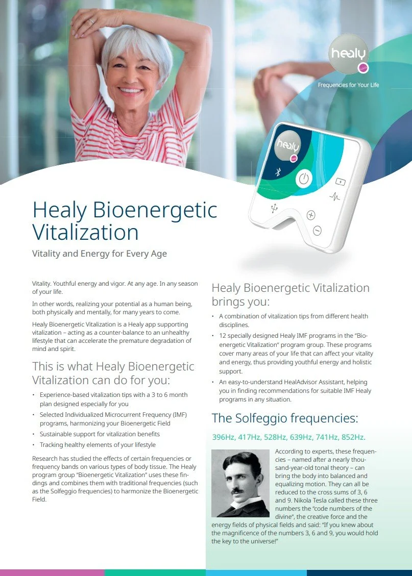 HealAdvisor Bioenergetic Vitalisation Module — Healy Frequency Device ...