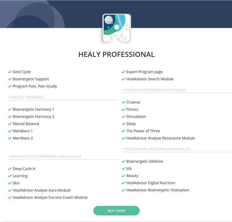 Healy Professional Vs Healy Resonance Plus — Healy Frequency Device ...